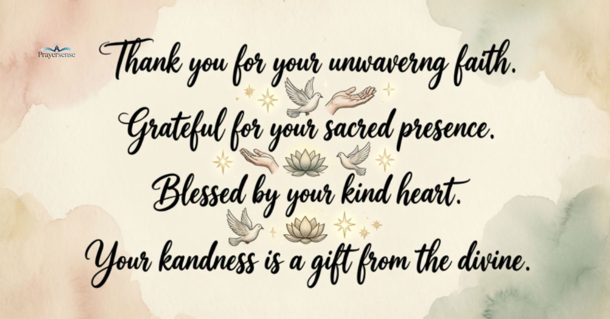 200+ Christian Thank You Messages for Friends and Family